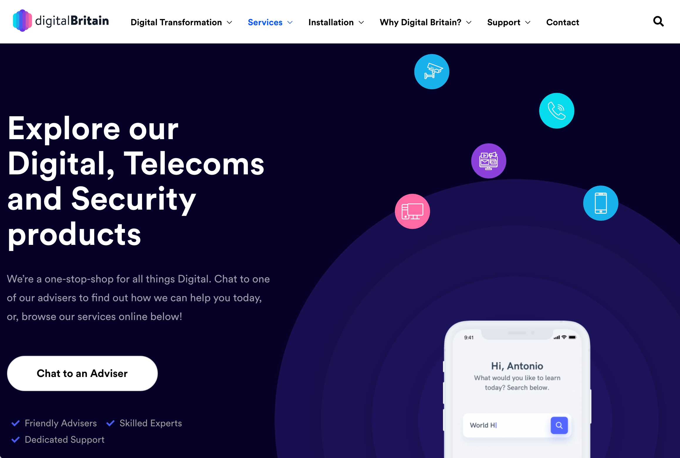 Services - Digital Britain