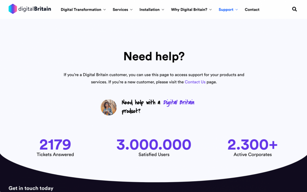 Support - Digital Britain