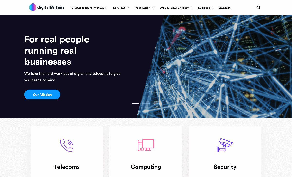 Digital Britain - Digital, Computing, Telecoms, CRM, Security, Software